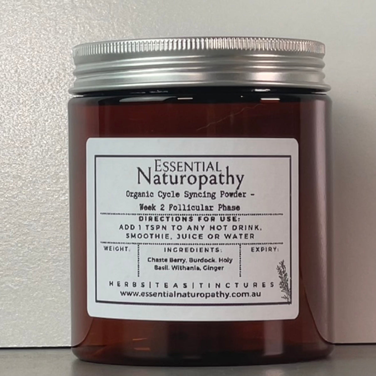 Organic Cycle Syncing Powder - Week 2 Follicular Phase – Essential Naturopathy