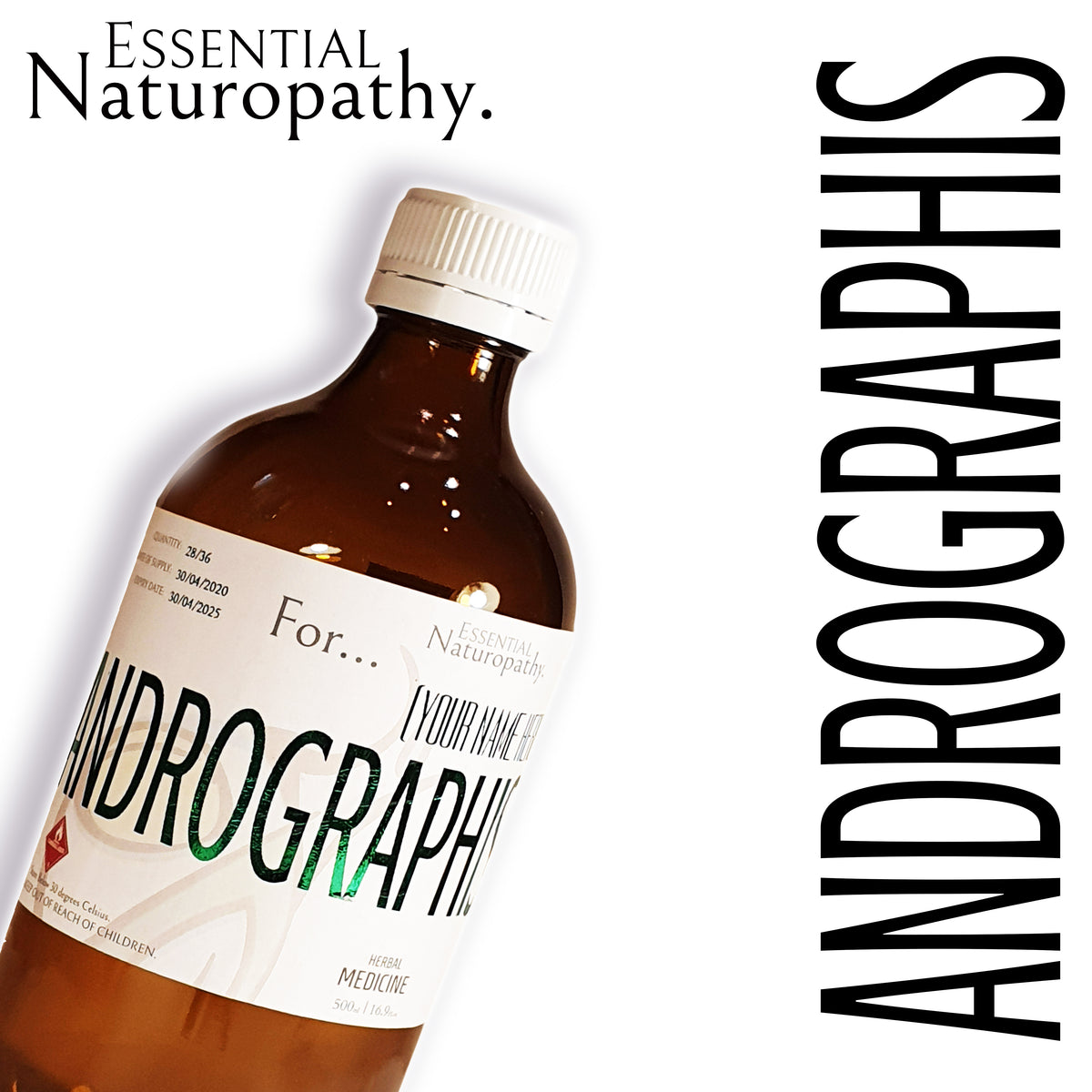 Organic Andrographis Tincture – Essential Naturopathy