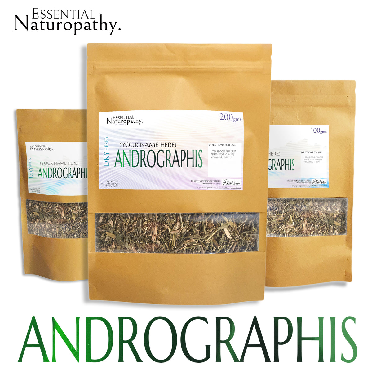 Andrographis Loose Leaf Tea - Organic – Essential Naturopathy