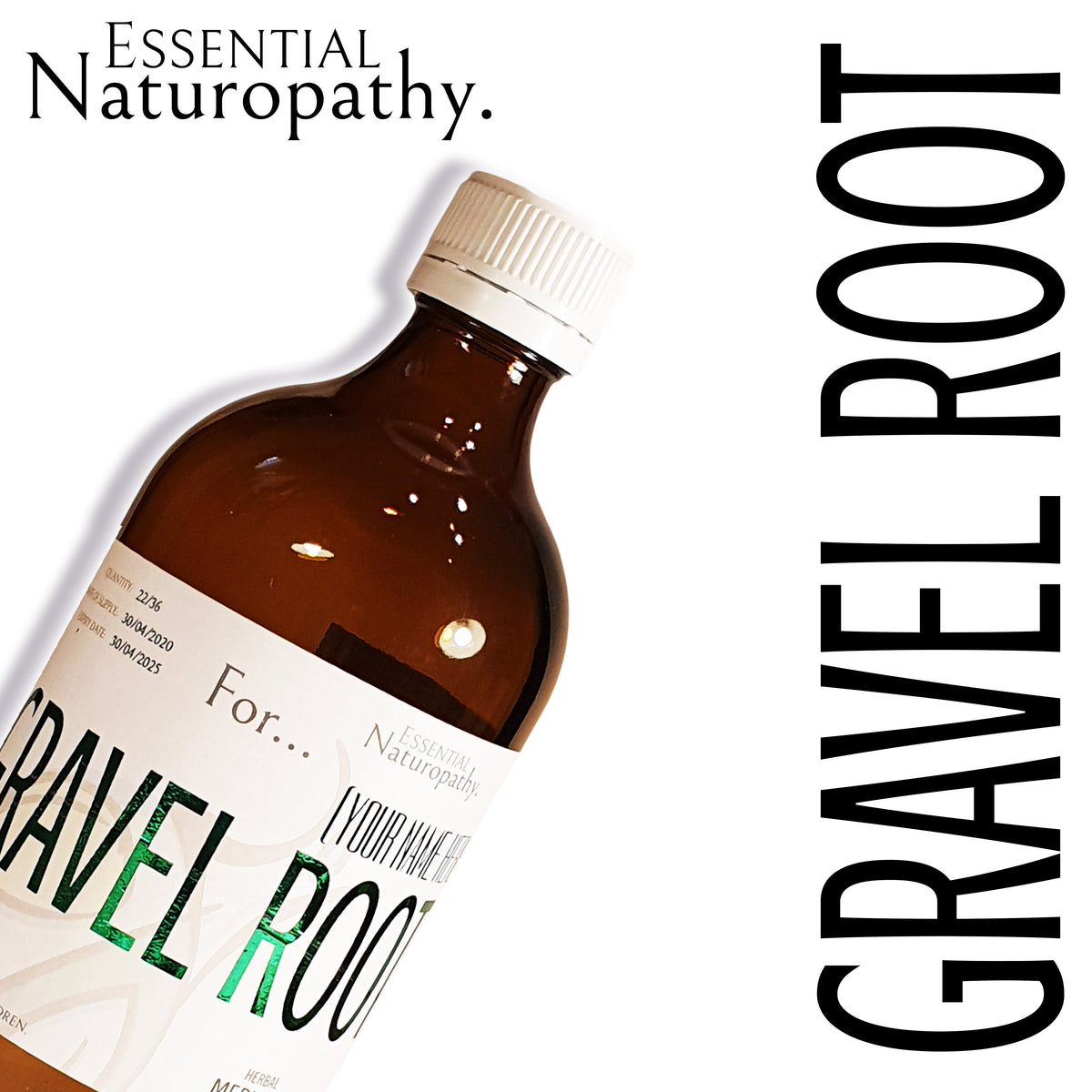 Organic Gravel Root Herbal Tincture – Essential Naturopathy