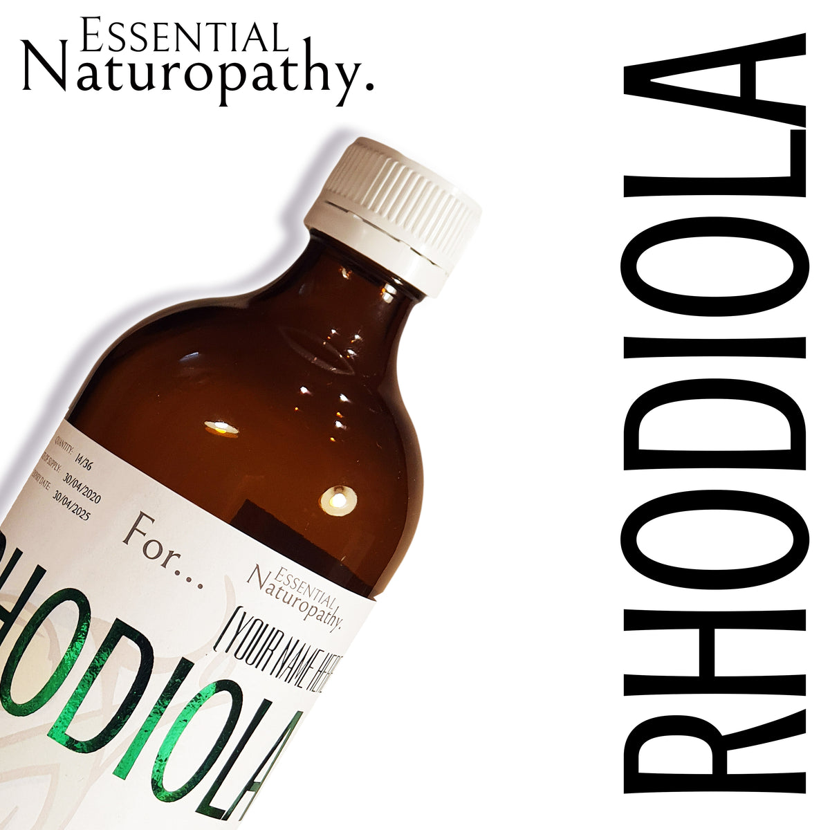 Organic Rhodiola Herbal Tincture – Essential Naturopathy