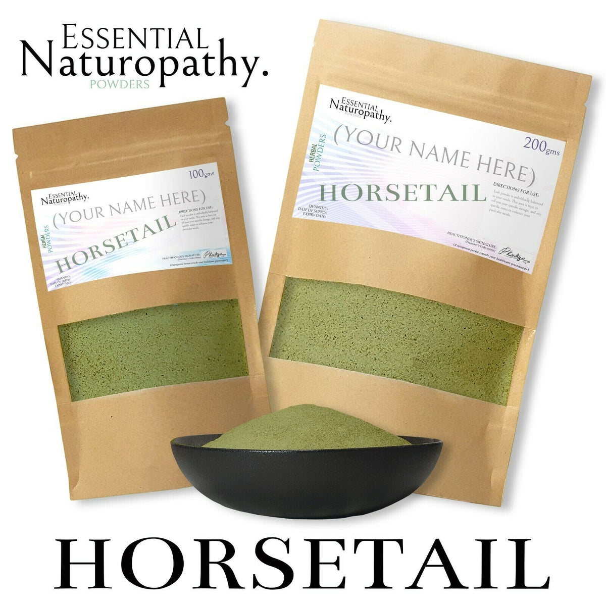 HORSETAIL POWDER 100% Certified Organic (Equisetum) PREMIUM Hair, Skin ...