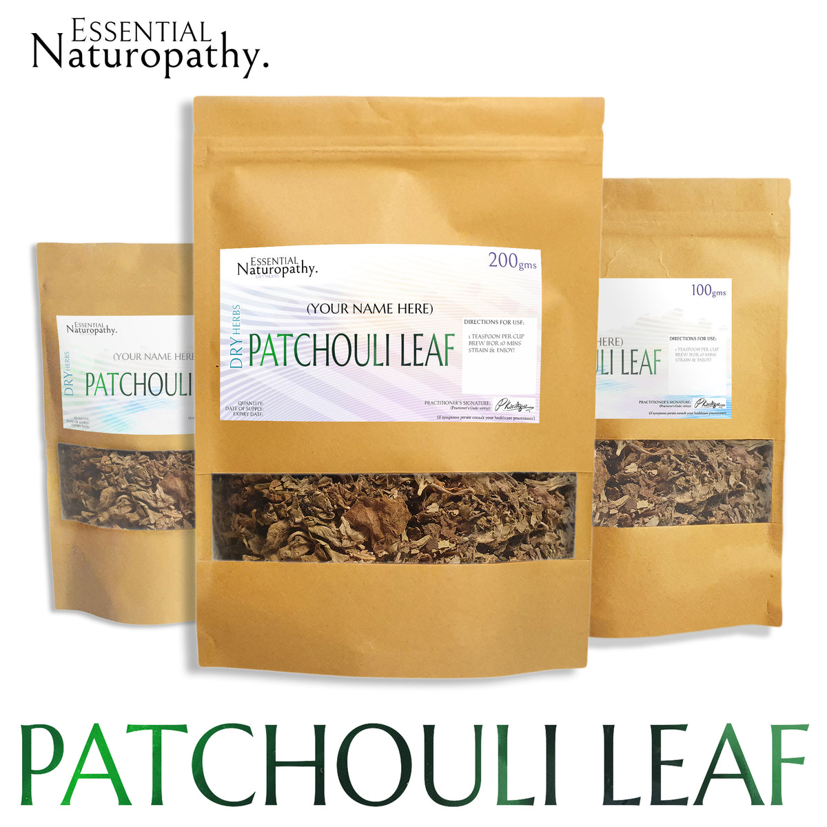 Patchouli Leaf - Smudging / Tea – Essential Naturopathy