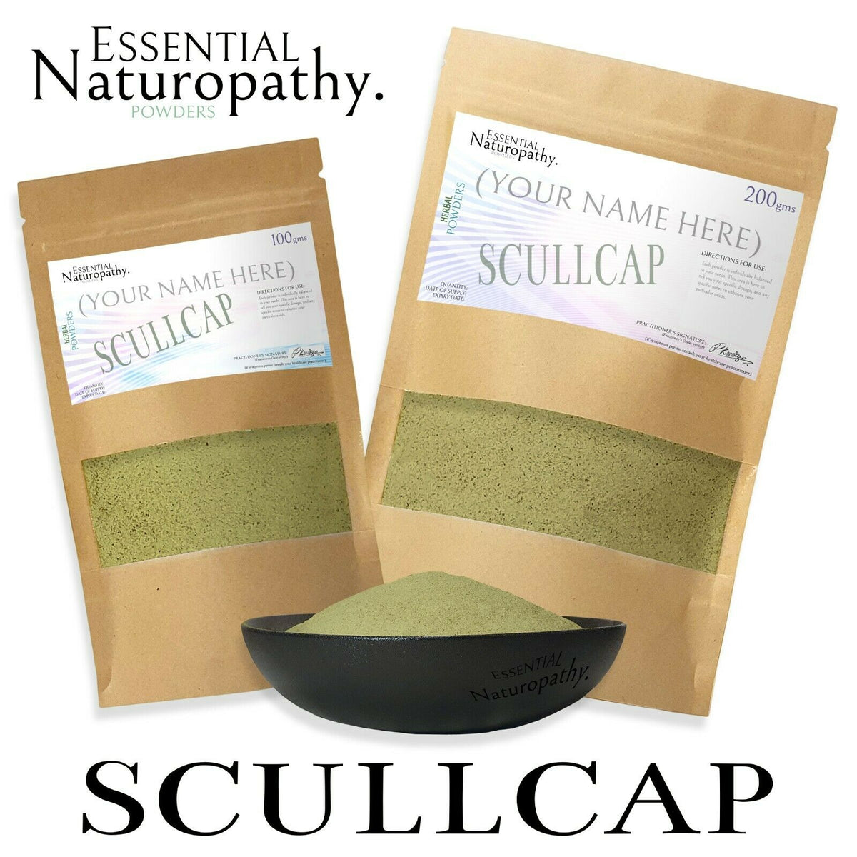 SKULLCAP / SCULLCAP (BAIKAL/ BAICAL) POWDER - ORGANIC (Scutellaria bai ...